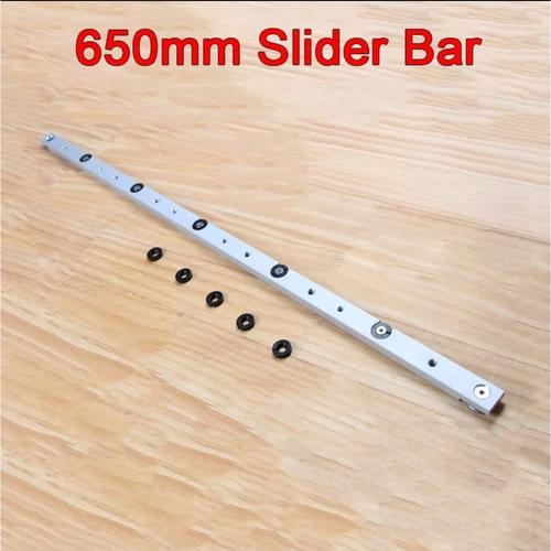 Jual t-track Miter Bar Slider for Table Saw router table 650mm - Kab ...