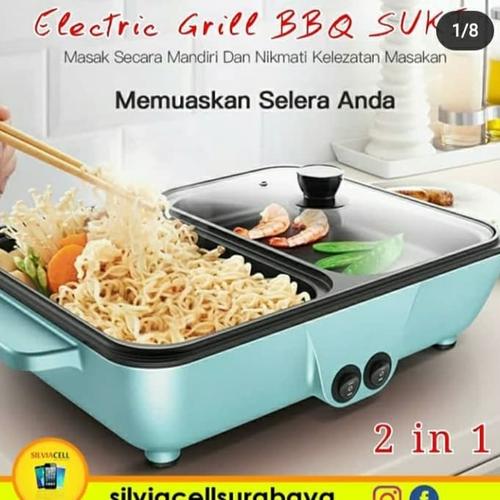 Jual Barbeque Electril Grill Multifungsi BBQ Suki Pan - Kota Surabaya ...