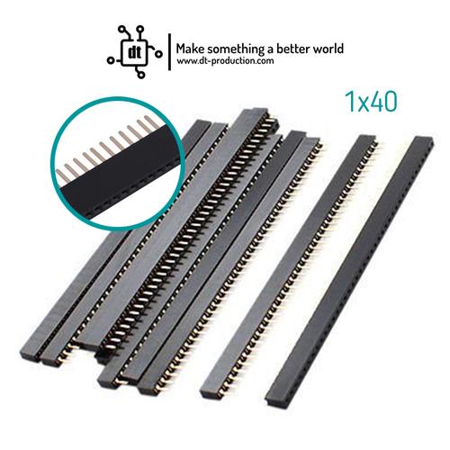 Jual Pin Header Female 40 Pin 2.54mm - Kota Manado - DT Production ...