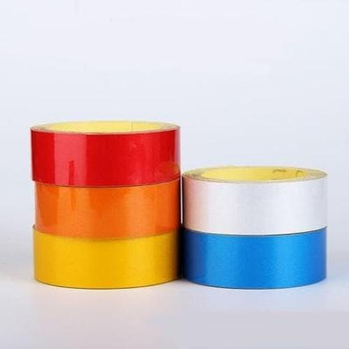 Jual Sticker Reflektif Tape List Garis Marka Marking Tanda 2 cm Roll ...