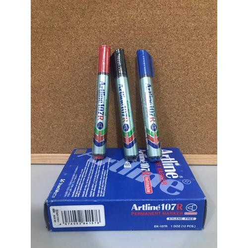 Jual Spidol Marker Artline Tipe 107R - Merah - Kota Surabaya - Mitra ...