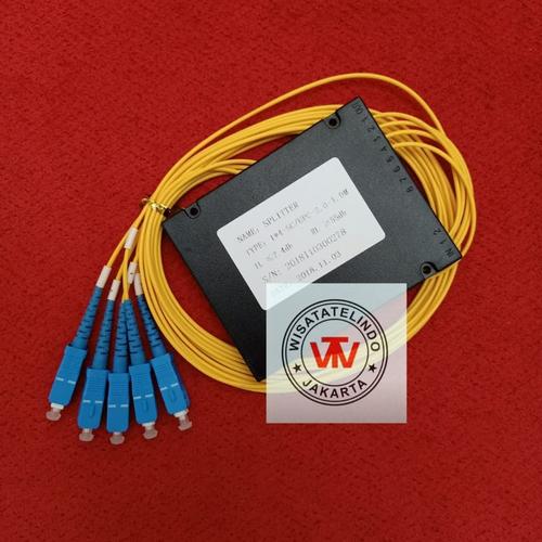 Jual Splitter / Fiber optic Splitter Kap.1:4 Made in Korea - Kab. Bogor - Wisatatelindo FO ...