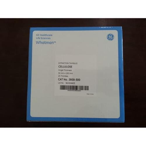 Jual WHATMAN 2800-300 Extraction Thimble Cellulose 30 x 100 mm 25 ...