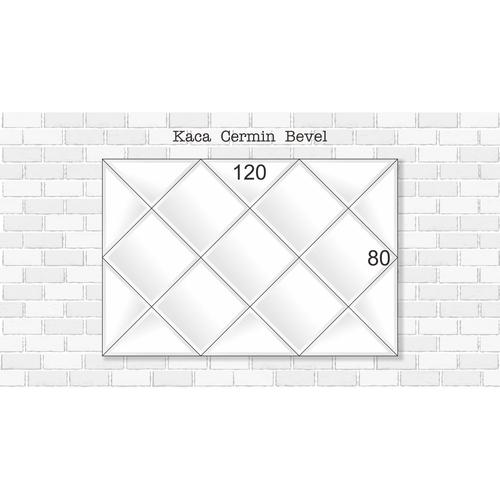 Jual Kaca Cermin Wajik 120x80 cm - Kab. Bandung - GRIYA GLASS | Tokopedia