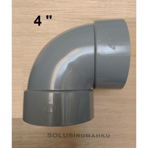 Jual KNEE PVC 4 inch ( TM ) / Elbow Knie Keni Elboh Belokan Bengkokan 4 ...