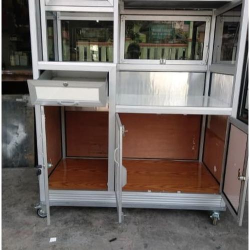 Jual gerobak gorengan tahu krispi - Kota Bekasi - Bekasi Alumunium ...