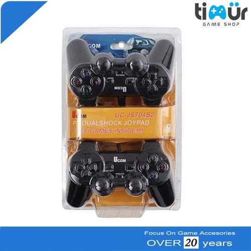 Promo Ucom Double USB Wired PC Dual Shock Joypad / Joystick ...