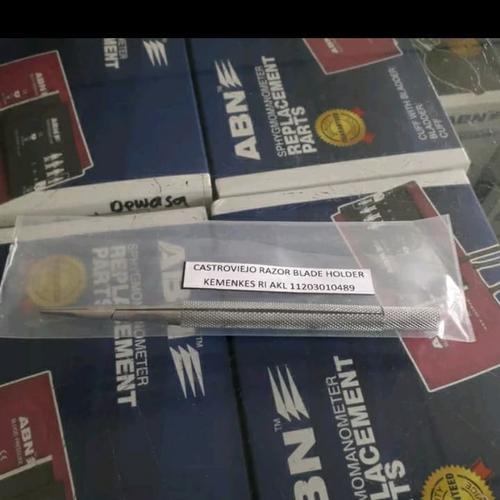 Jual klem pemegang silet atau castroviejo razor blade holder - Jakarta ...
