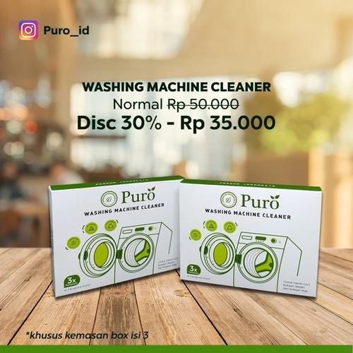 Jual Puro Washing Machine Cleaner Box ( Isi 3 pcs ) - Kab. Tangerang ...