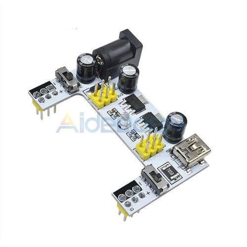 Jual Mini USB MB102 Breadboard Power Module 3.3V 5V MB-102 Solderless ...
