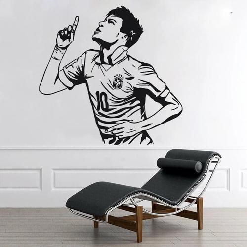 Jual Wall Sticker Neymar Stiker Dinding Kaca Rumah Murah - Hijau - Kota ...