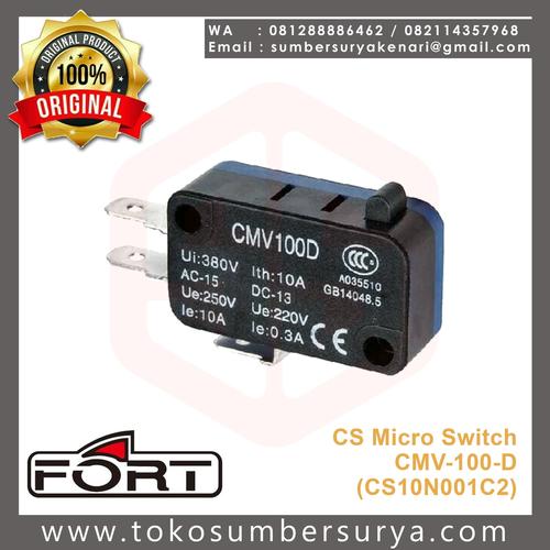 Jual CS Micro Switch CMV-100-D / CMV100D (CS10N001C2) Fort - Jakarta ...