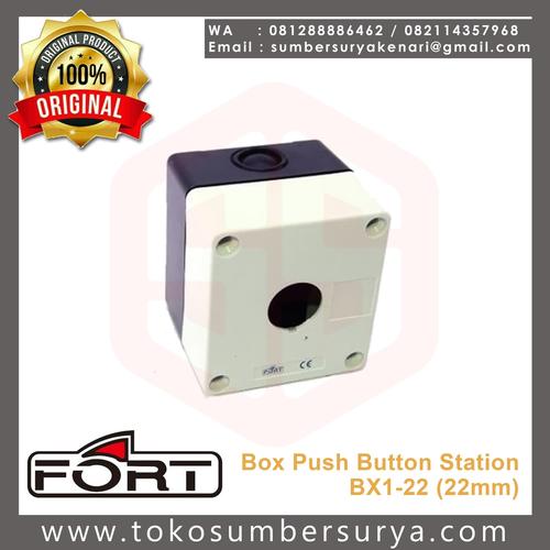 Jual Box Push Button Station 22mm BX1-22 / BX122 1 Hole / 1 Lubang Fort ...
