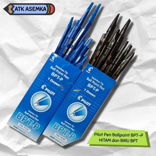 Jual Pilot Pen Ballpoint BPT-P / Pulpen Pilot BPTP HITAM / BIRU BPT ...