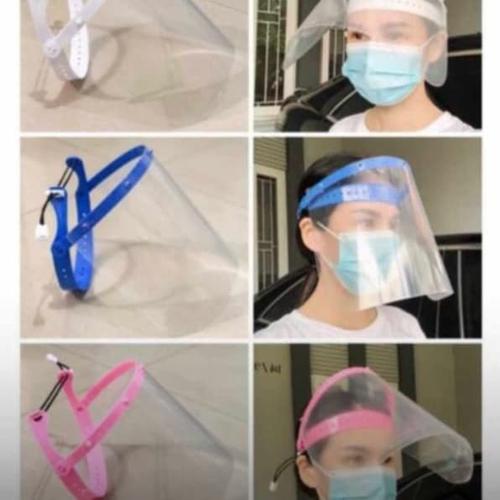 Jual face shield up down bisa naik turun,bisa untuk anak anak dan ...