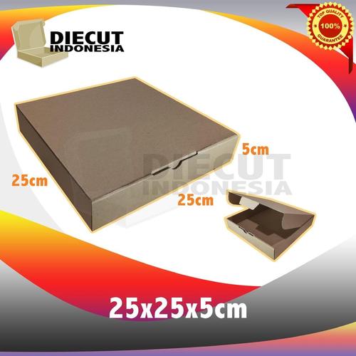 Jual kardus box pizza karton diecut uk 25x25x5 - Jakarta Barat - diecut ...