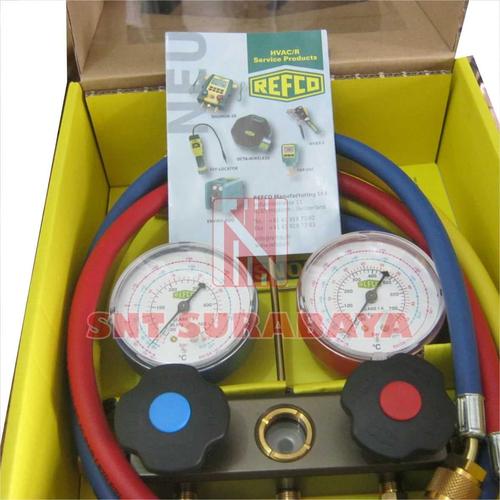Jual Jual Manifold AC R32 / Double Manifold Refco R32 R410 / Manifold ...