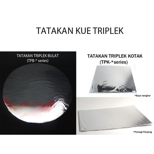 Jual Tatakan Kue Triplek Kotak TPK 60 uk.60x60 PC/PX ISI 12 PCS - Kab. Tangerang - Sentosa ...