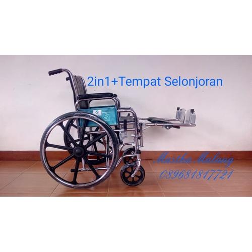 Jual Kursi Roda 2 in 1 Sella bisa Selonjoran Kaki - Kota Malang ...