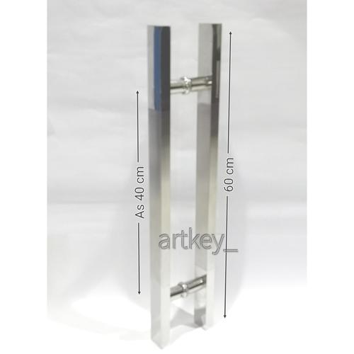 Jual Handle Pintu Kaca As 40 x 60 cm holo 4 x 2 cm Stainless Steel ...