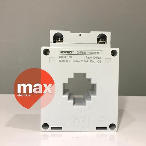 Jual CT HOWIG - HG30-100, 100/5A, Class 0.5, 2.5VA (Current Transformer ...