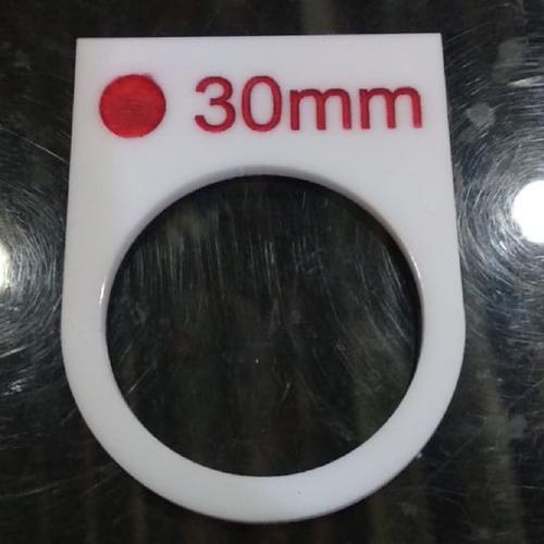 Jual Label Panel 30mm Pilot Lamp Push Button Emergency bisa grafir ...