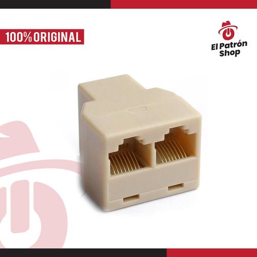 Jual Barrel RJ45 Double 1-2 Connector Barel Cabang RJ45 Sambungan LAN ...