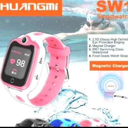 Jual Jam Smart Watch Tahan Air Gps Garansi Resmi Hp Jam Anak - Biru ...