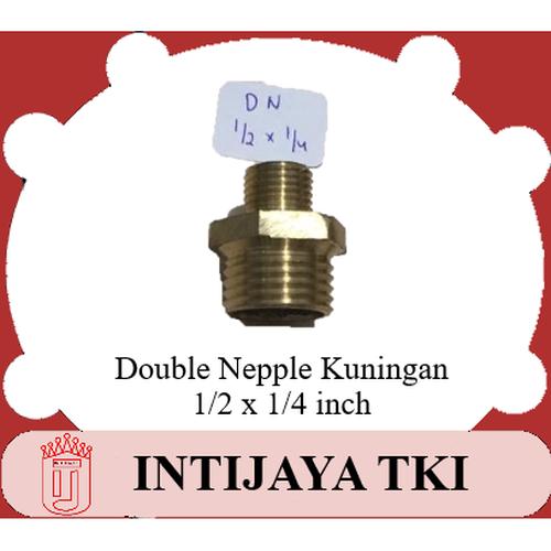Jual DOUBLE NEPLE KUNINGAN 1/2 X 1/4 - Kab. Bandung - Inti Jaya TKI ...