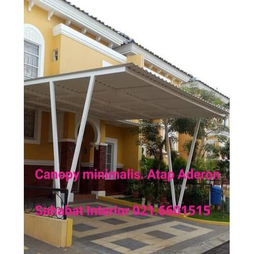Jual Canopy besi minimalis/canopy atap alderon/canopy atap formax ...