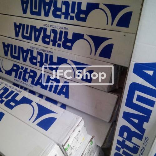 Jual Bahan Stiker RITRAMA - RI 143 WHITE (GLOSSY) 80 Mic Uk. 1.55 x 50 ...