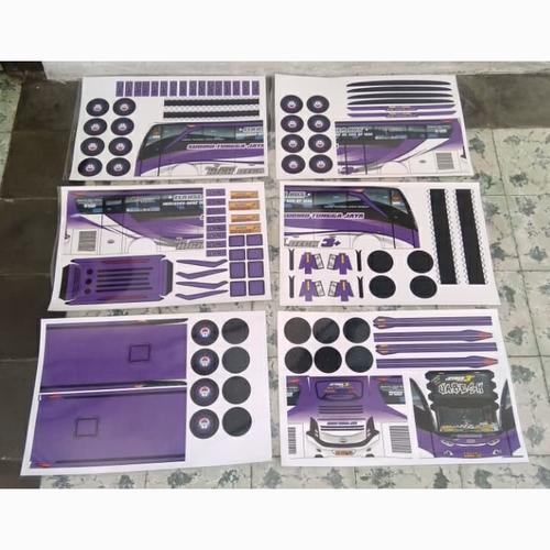 Jual Lembaran Papercraft Bus Sudiro Tungga Jaya/STJ JB3+ Varesh Skala 1 ...