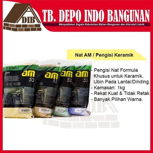 Jual NAT AM 53 PENGISI KERAMIK TILE GROUT SEMEN NAT AUKER OKER - Kota ...
