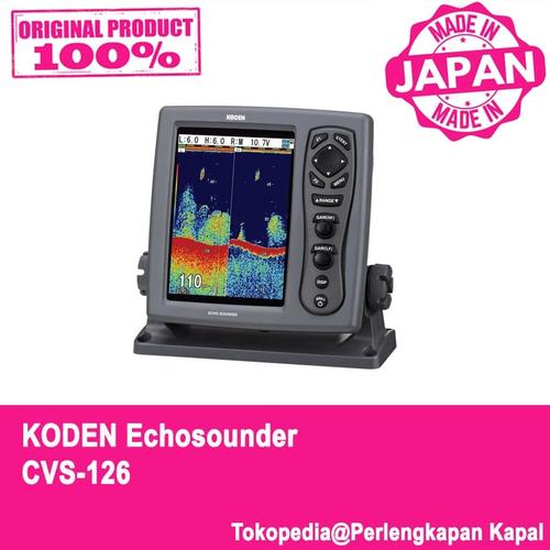 Jual Echosounder/ Fishfinder KODEN CVS-126 / KODEN CVS126 - Jakarta Utara - Perlengkapan Kapal ...