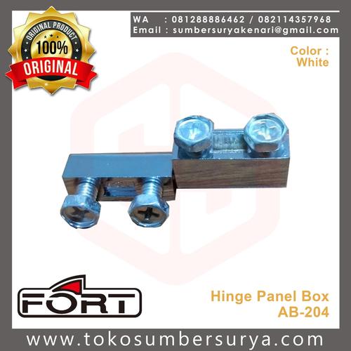 Jual Engsel Panel / Engsel Pintu Panel Putih AB-204 / AB204 (50X10 ...