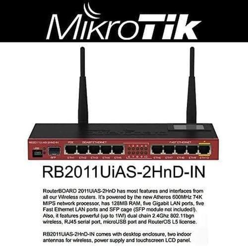 Promo ROUTER MIKROTIK RB2011 UiAS-2HnD Cicil 0% 3x - Jakarta Pusat ...