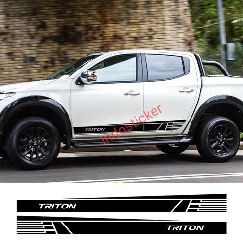 Jual striping sticker stiker mobil Triton stiker list body mobil triton ...