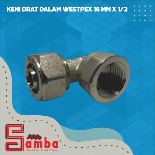 Jual Keni drat dalam westpex 16x1/2 - pipa 16mm drat 1/2 inch - cooper ...