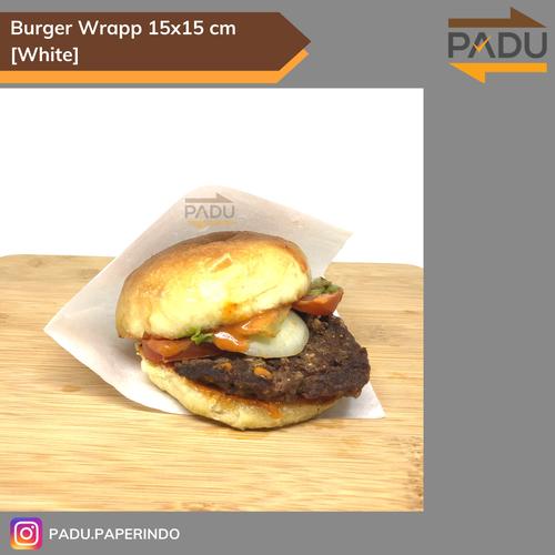 Jual Kertas Burger Laminasi (15x15cm) - Kertas Bungkus Burger / Burger ...