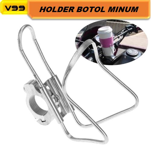 Jual Holder Botol Air Minum Motor Dudukan Botol Tempat Botol Stang ...
