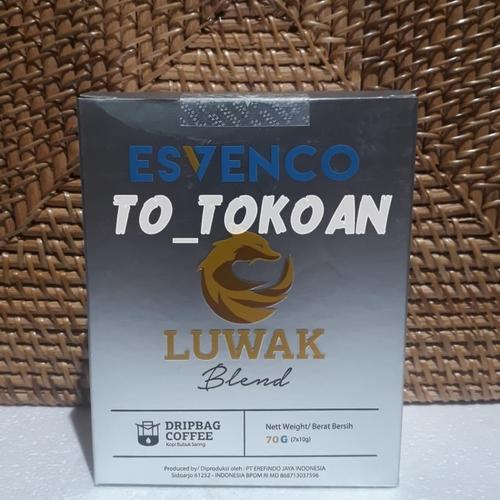 Jual ESVENCO LUWAK BLEND | DRIP BAG COFFEE | KOPI BUBUK SARING 70 GR ...