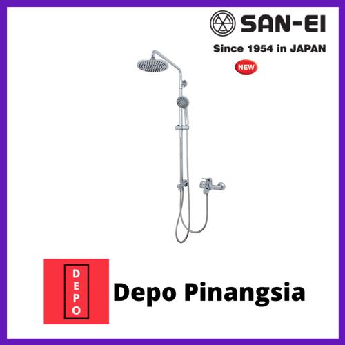 Jual Single lever bath mixer with column shower set SAN-EI W7900-S ...