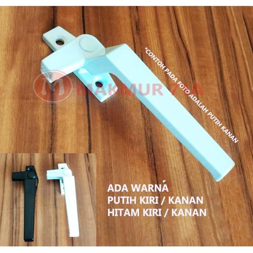 Jual Kunci Jendela Aluminium / Casement Handle Dekkson CHW 4 - Putih ...
