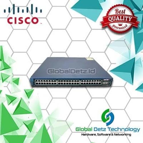 Jual Cisco Catalyst 3550 48 Port WS-C3550-48-SMI Switch Managed Layer 3 ...