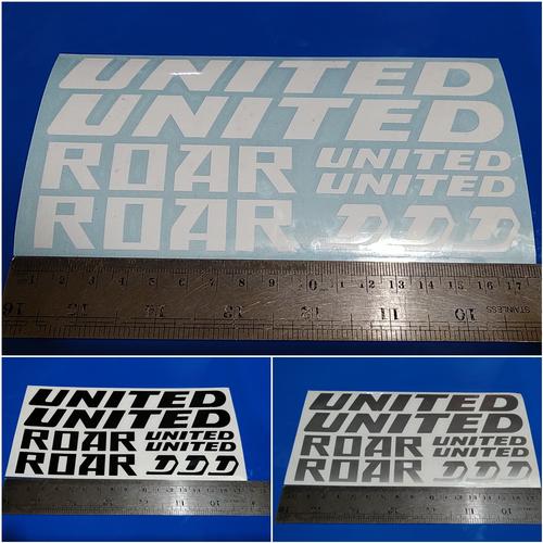 Promo Cutting Sticker Sepeda Lipat United ROAR 17cm bahan Oracal - Kota ...