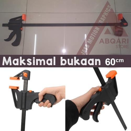 Jual f clam / bar clamp / klem besar / pipe clamp / quick clamp / klem ...