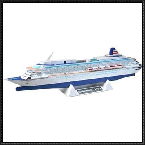 Jual DIY Papercraft Kapal Pesiar Asuka-Luxury-Ship - Kota Bandung ...