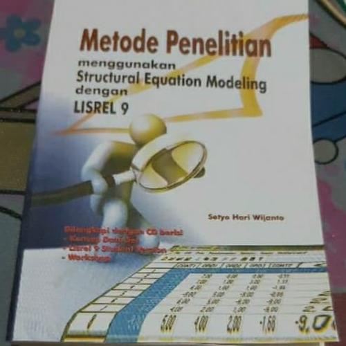 Jual METODE PENELITIAN MENGGUNAKAN STRUCTURAL EQUATION MODELING DENGAN ...