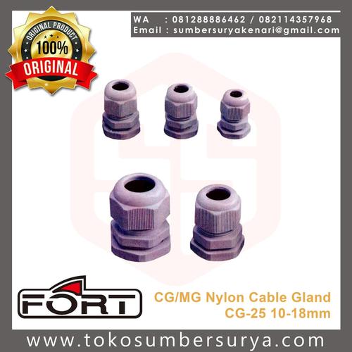 Jual CG/MG Nylon Cable Gland CG-25 / CG25 (10-18mm) Fort - Jakarta ...