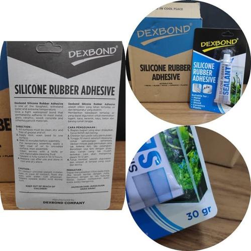 Jual Lem Kaca Sealent DEXBOND Kecil Karet Kayu Plastik Canvas Ceramic ...